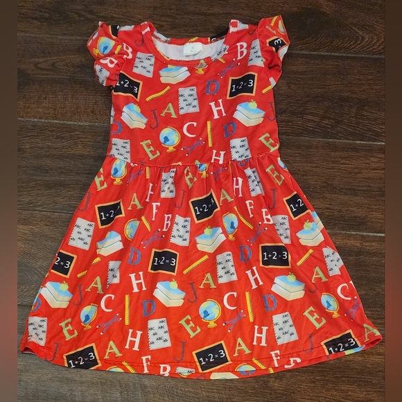 Dresses | Colorful Alphabet Kids Dress | Poshmark